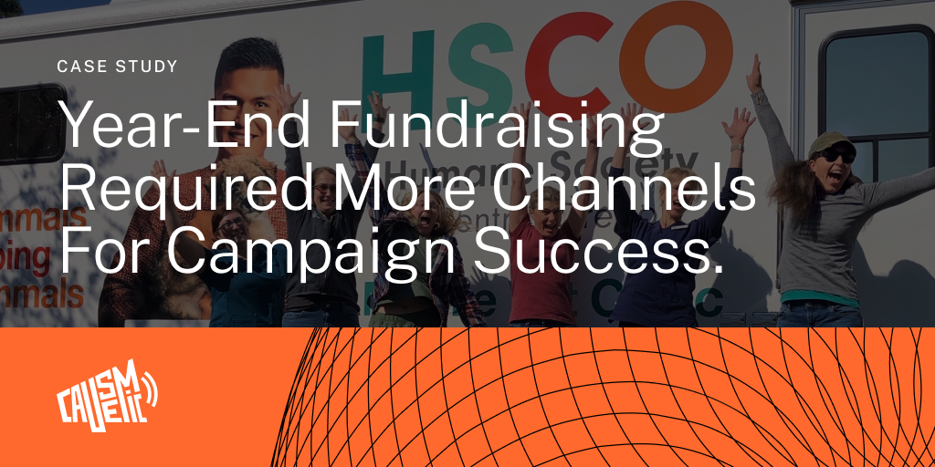 Case Study: Humane Society of Central Oregon | Year-End Fundraising – CauseMic
